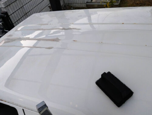 【2023年】ジムニーJA11 錆対策塗装 DIY サビキラーをハケ塗り