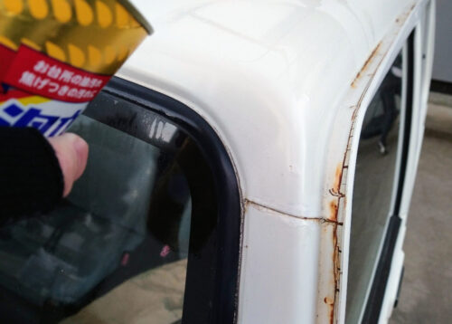 【2023年】ジムニーJA11 錆対策塗装 DIY サビキラーをハケ塗り